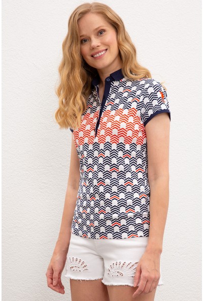 U.S. Polo Assn. Kadın T-Shirt 50222117-VR033