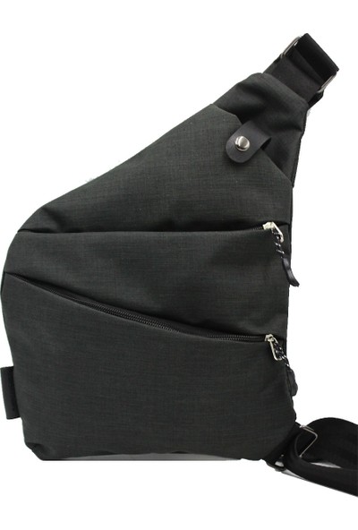 ByHakan Body Bag Çapraz Sırt ve Göğüs Çantası Siyah