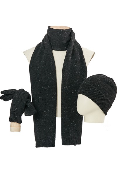 Fonem Unisex Brina Üçlü Set Fo 3087 Siyah