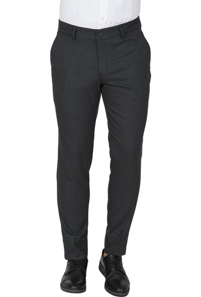 White Stone Poliviskon Slim Fit Yan Cep Pantolon White Stone Poliviskon Slim Fit Yan Cep Pantolon