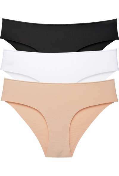 Sensu Kadın Lazer Kesim Külot 3 Lü Paket Set