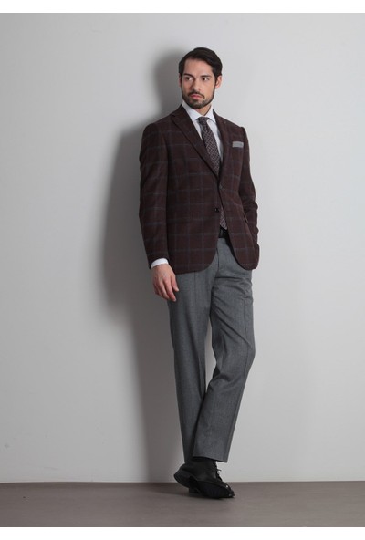 Ramsey Kareli Dokuma Ceket