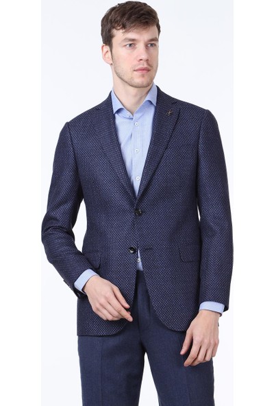 Ramsey Desenli Dokuma Ceket