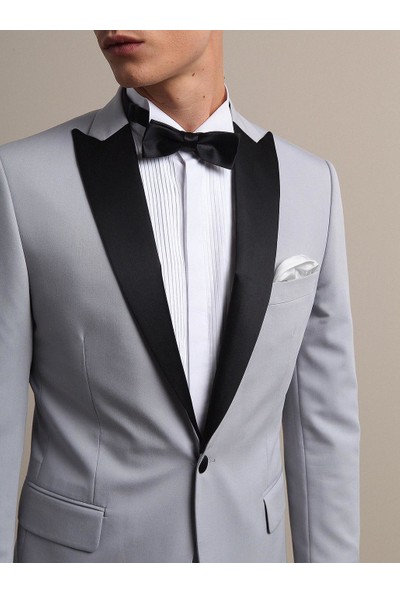 Kip Dokuma Smokin Takım Elbise Kip Dokuma Smokin Takım Elbise