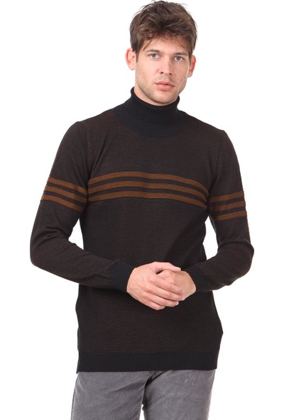 Kip Desenli Örme Triko