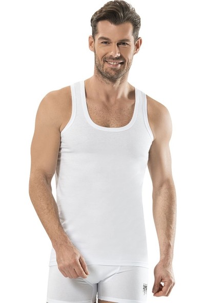 Jiber Erkek Askılı Atlet 6'lı Paket - 101 M