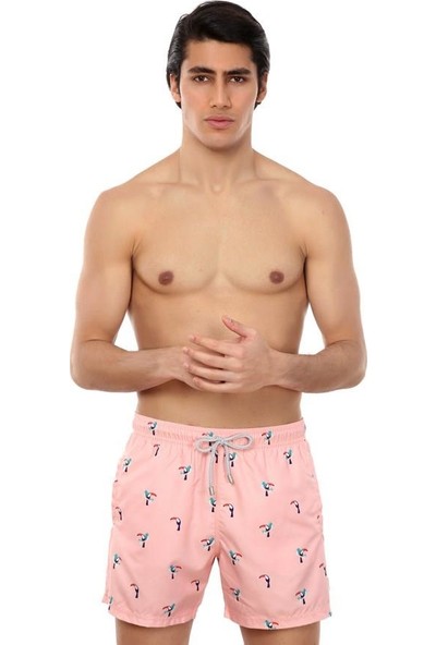 John Frank All Over Erkek Mayo Şort