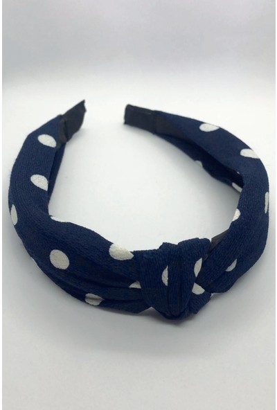 Stoli Düğümlü Benekli Taç saç Aksesuarı