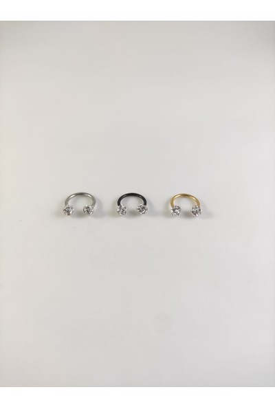 Takıparkxs 316L Cerrahi Çelik Üçlü Set 8 mm Shambala Taşlı Septum Piercing Takıparkxs 316L Cerrahi Çelik Üçlü Set 8 mm Shambala Taşlı Septum Piercing