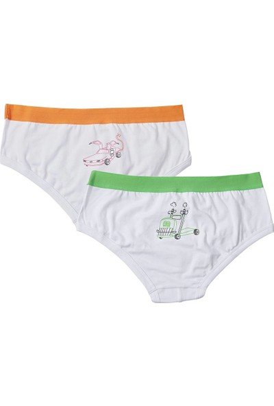 Katia&Bony Machine 2'Li Basic Erkek Çocuk Slip - Yeşil/Turuncu Katia&Bony Machine 2'Li Basic Erkek Çocuk Slip - Yeşil/Turuncu