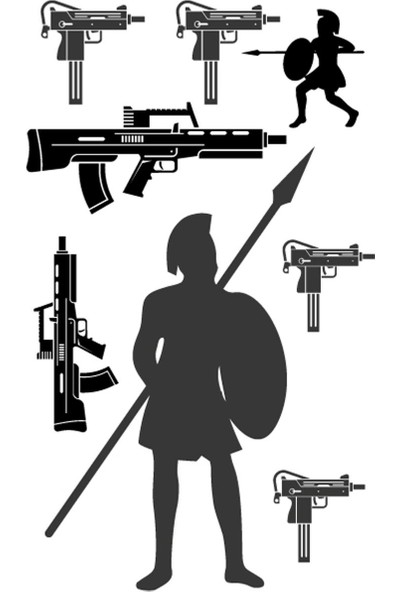 Flash TattoosSilah Geçici Dövme