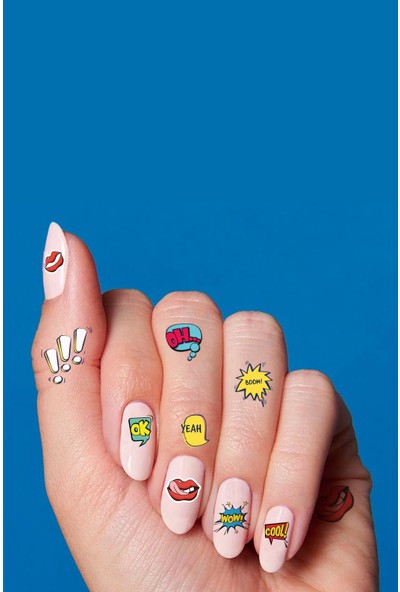 Flash TattoosSmiley Tırnak Dövmesi