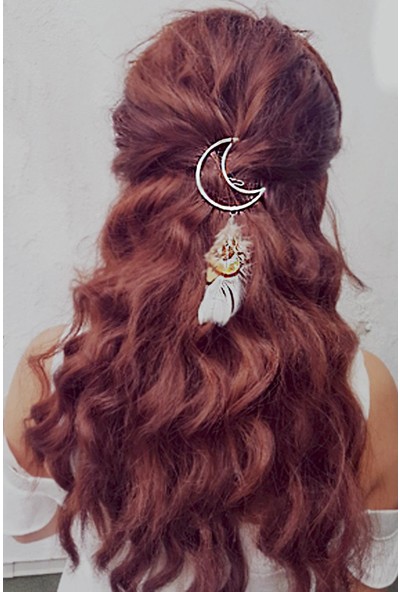 New Obsessions Boho Moon Klipsli Toka New Obsessions Boho Moon Klipsli Toka