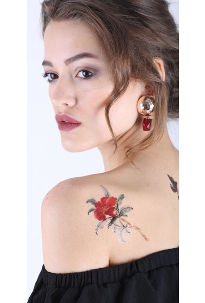 Flash Tattoos Floral Geçici Dövme