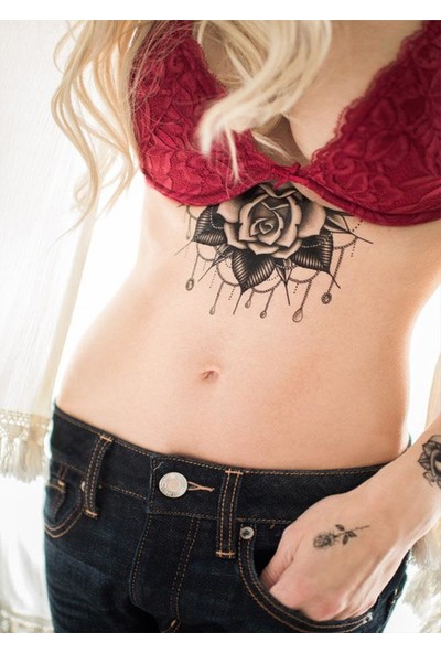 Flash Tattoos Cheerleader Geçici Dövme