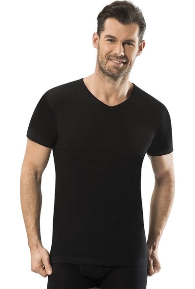 Jiber Erkek V Yaka Fanila 2'li Paket-112