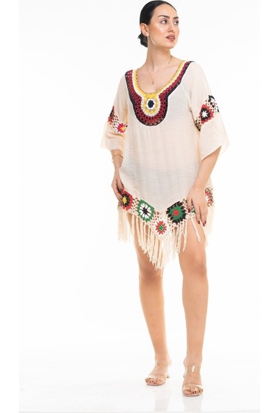 Maldia Dantelli İspanyol Kol Pareo