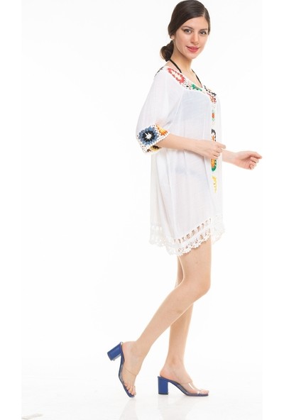 Maldia Örgülü Kadın Pareo