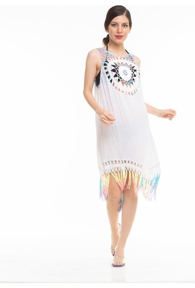 Maldia Örgülü Kadın Pareo