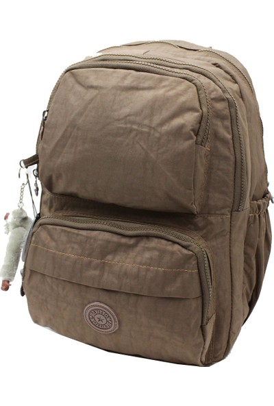 Bevitton 6200 Krinkıl Kumaş Sırt Çantası Vizon