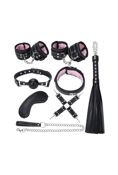 Redsaks Grinin 50 Tonu 7'li Kırmızı Deri Fantezi Kelepçe Kırbaç Tasma Aksesuar Seti Redsaks Grinin 50 Tonu 7'li Kırmızı Deri Fantezi Kelepçe Kırbaç Tasma Aksesuar Seti