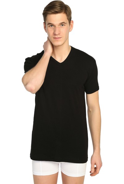 Tutku Erkek Ribana V Yaka Fanila 6'lı Paket Tutku Erkek Ribana V Yaka Fanila 6'lı Paket