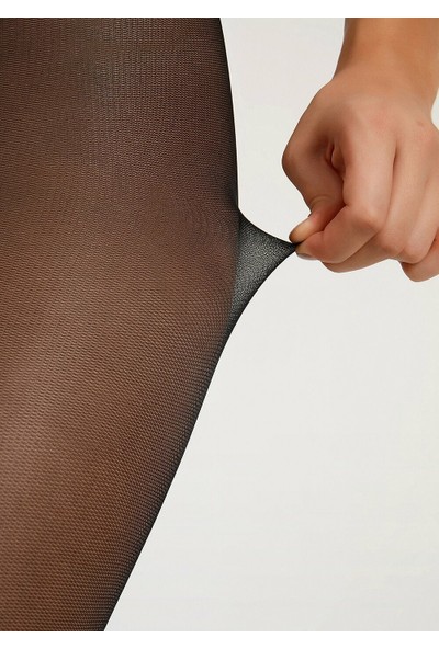 Suwen Tulle Külotlu Çorap - Siyah Suwen Tulle Külotlu Çorap - Siyah