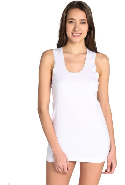 Seher 6'lı Paket Kadın Atlet Kaşkorse Bayan Atleti