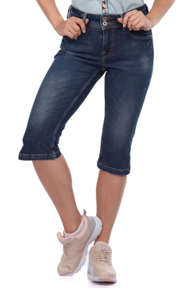 Banny Jeans Bw Kadın Kot Kapri Lacivert 29
