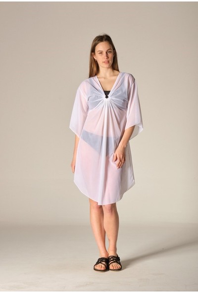 My Sea TP-16 Klipsli Likralı Tül Pareo