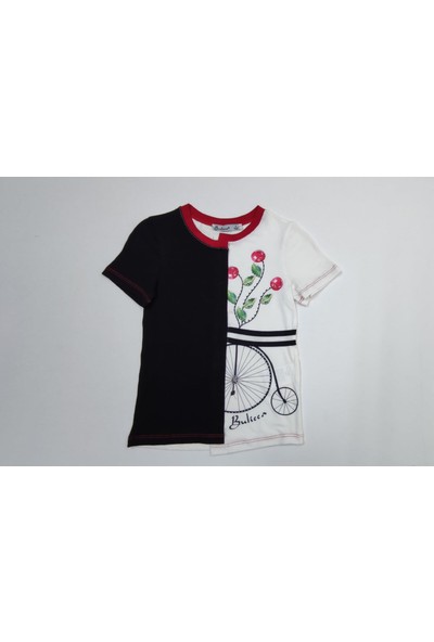 Hapşıı Kids Kiraz Desenli Kız Çocuk T-Shirt