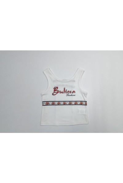 Hapşıı Kids Fashion Sıfır Kol Kız Çocuk Bluz