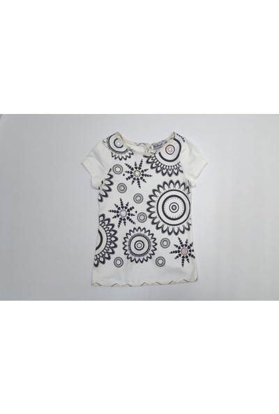 Hapşıı Kids Sırtı Fiyonklu Kız Çocuk T-Shirt