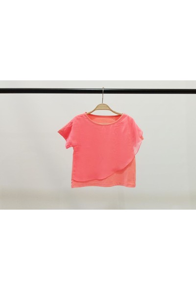 Hapşıı Kids Tül Detaylı Kız Çocuk T-Shirt