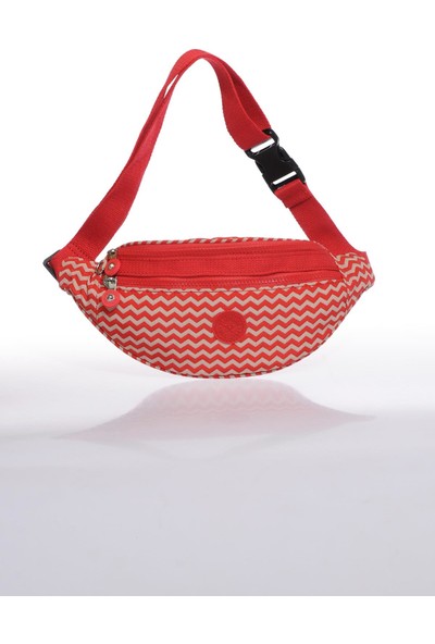 Smart Bags SMB3030-0134 Kırmızı/bej Kadın Bel Çantası Smart Bags SMB3030-0134 Kırmızı/bej Kadın Bel Çantası