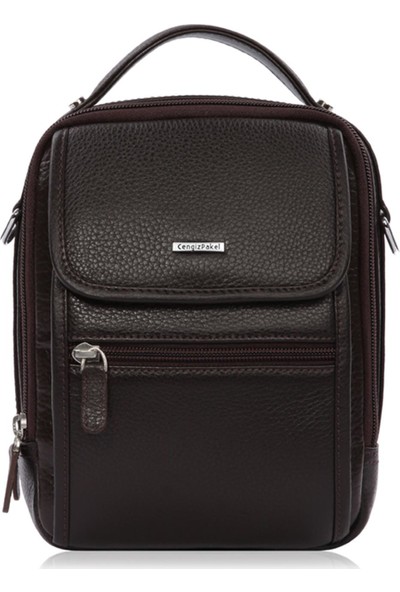 Cengiz Pakel CP1746 Kahverengi Erkek Evrak Çantası