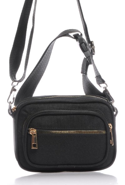 Milkshake MPBLÇ9102 Siyah Kadın Çapraz ve Bel Çantası