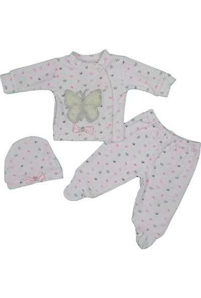 Akyüz Bebe Kız-Erkek Bebek Inci İşlemeli Modelli İkili Takım Akyüz Bebe Kız-Erkek Bebek Inci İşlemeli Modelli İkili Takım