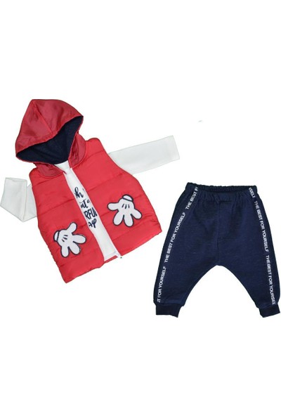 Hippıl Baby Kız-Erkek Bebek Modelli Şişme Yelekli Takım Hippıl Baby Kız-Erkek Bebek Modelli Şişme Yelekli Takım