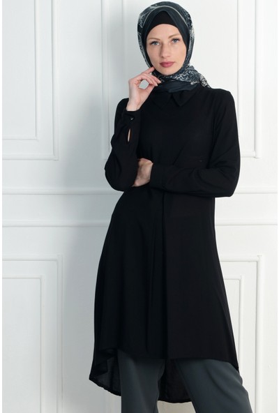 Nc Design Kadın Siyah Tunik