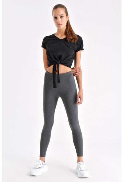 Jument Yüksek Bel Paçalı Tayt