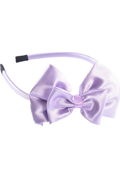 Hahai Kadın Eflatun Renk Çift Fiyonk Taç