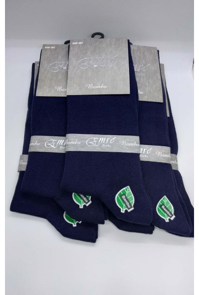 Emre 10’lu Lacivert Bambu Dikişsiz Erkek Çorap Emre 10’lu Lacivert Bambu Dikişsiz Erkek Çorap