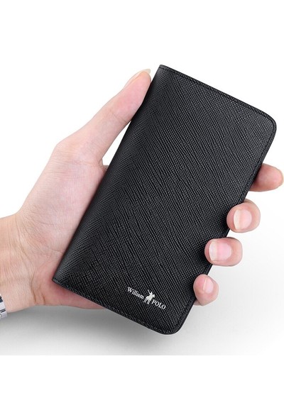 William Polo Erkek Deri Uzun Cüzdan Kartlık William Polo Erkek Deri Uzun Cüzdan Kartlık