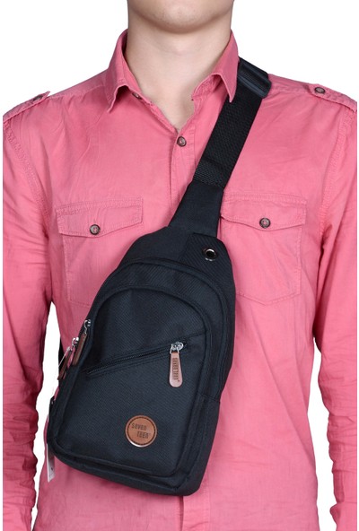 Cakard Çapraz Askılı Omuz Çantası 3475 Siyah