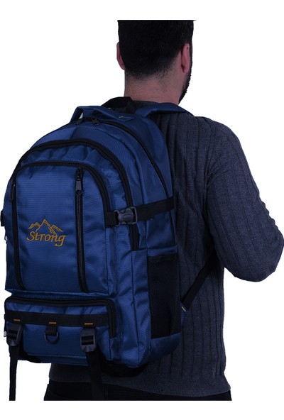 Strong 17-18.4 Inch Laptop Bölmeli Büyük Boy Sırt Çantasıdağcı Çantasıseyahat Kamp Çantası Strong 17-18.4 Inch Laptop Bölmeli Büyük Boy Sırt Çantasıdağcı Çantasıseyahat Kamp Çantası