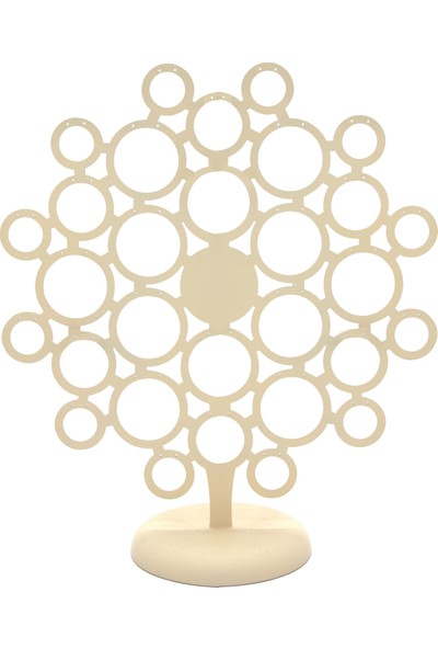 Metro Kuyumculuk Malzemeleri Vektör Metal 30'lu Kuyumcu Vitrin Küpelik Takı Aksesuarı