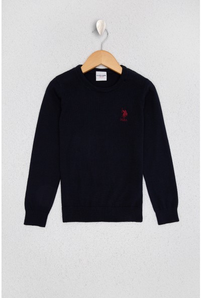U.S. Polo Assn. Erkek Çocuk Triko Kazak Basic 50210679-VR033