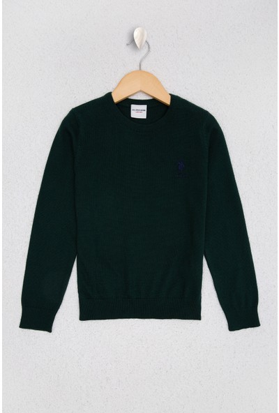 U.S. Polo Assn. Erkek Çocuk Triko Kazak Basic 50210679-VR079 U.S. Polo Assn. Erkek Çocuk Triko Kazak Basic 50210679-VR079