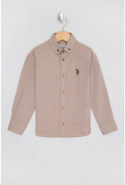 U.S. Polo Assn. Erkek Çocuk Gömlek Uzunkol 50208611-VR015